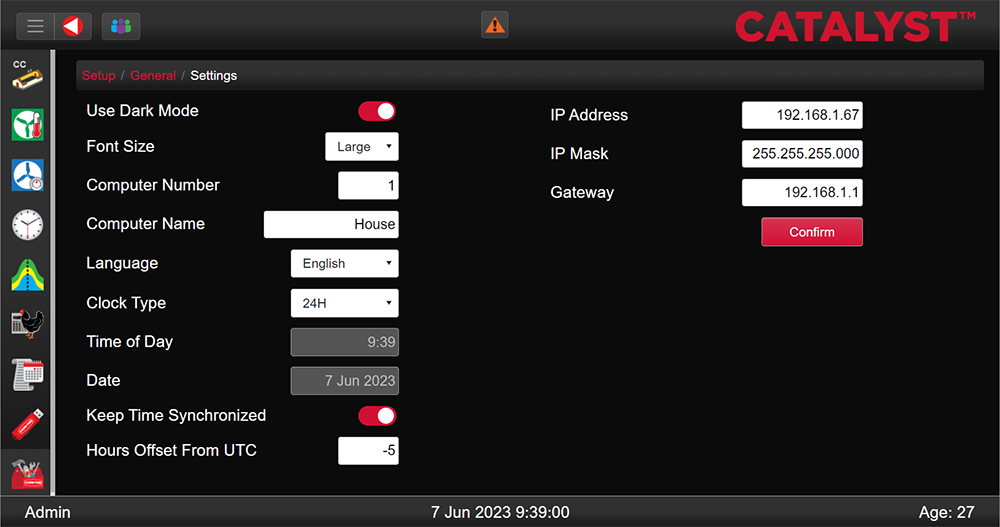CATALYST™ Whole House Control - Chore-Time